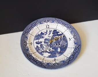 Blue Willow Clock | Etsy