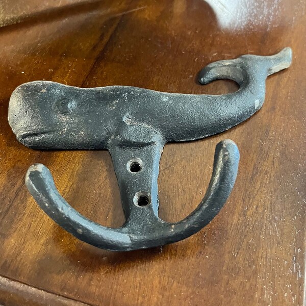 Whale Wall Hook - Etsy
