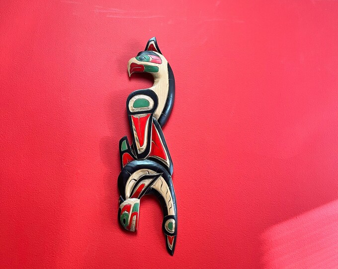 Stunning 20 Inch Tall, Indigenous First Nations Pacific Northwest Coast ...