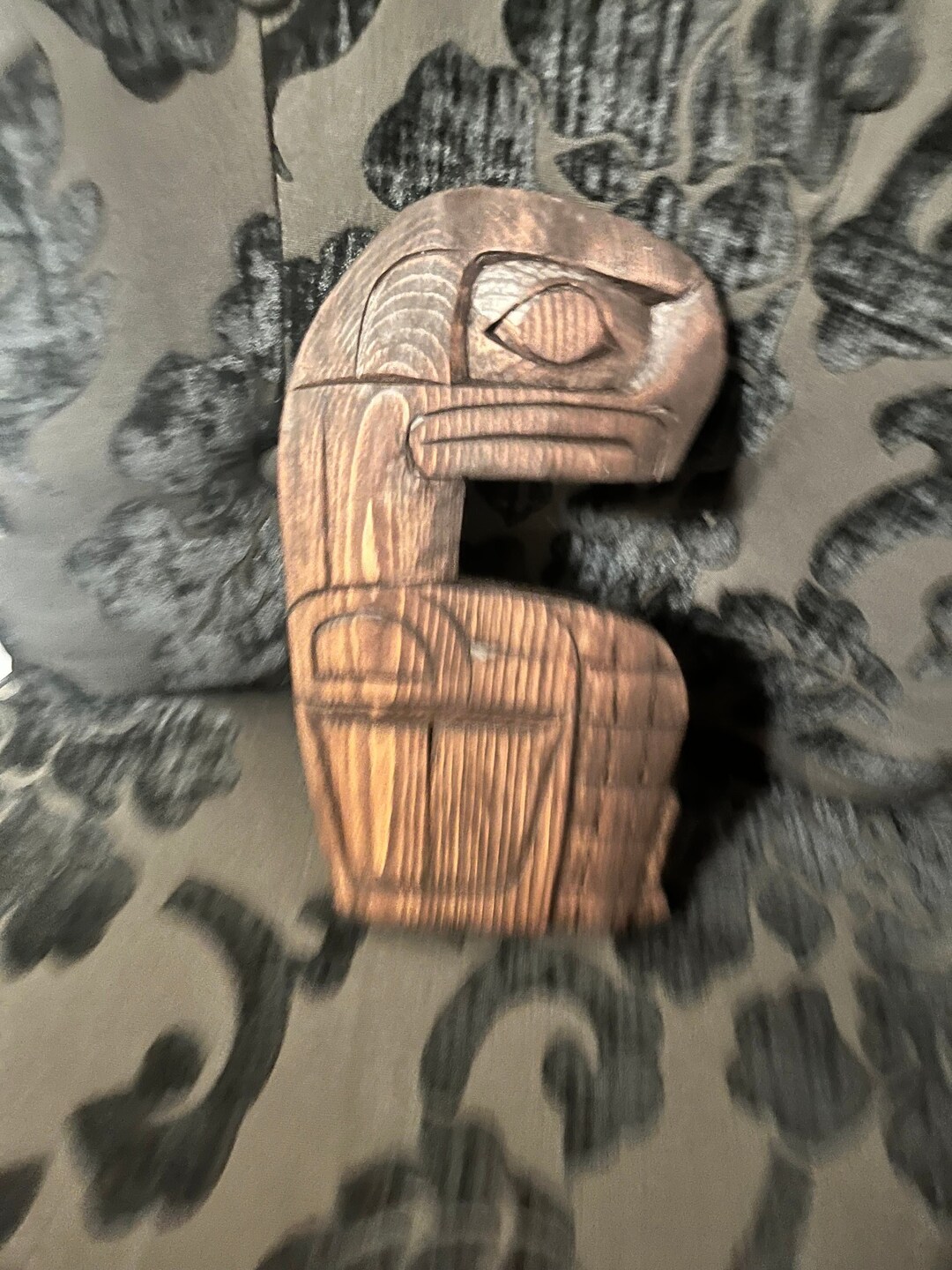 9 Inch Stunning, Charles George Cedar Eagle Plaque — Indigenous, First ...