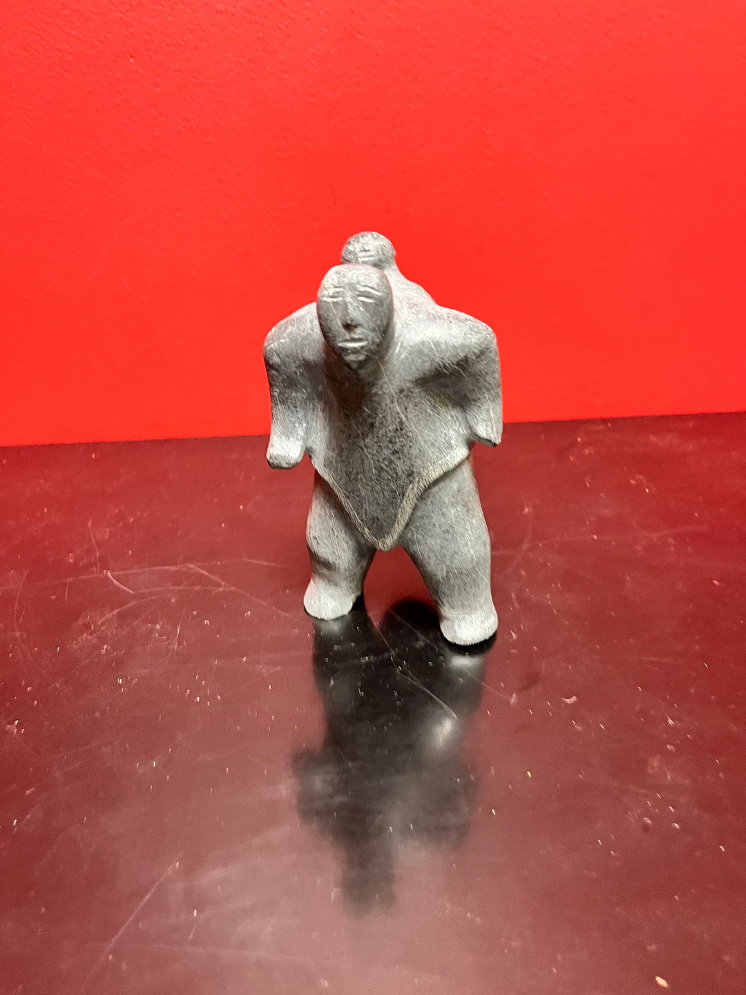 Beautiful 7 Inch Old Inuit Eskimo Statue With Child - Etsy Canada