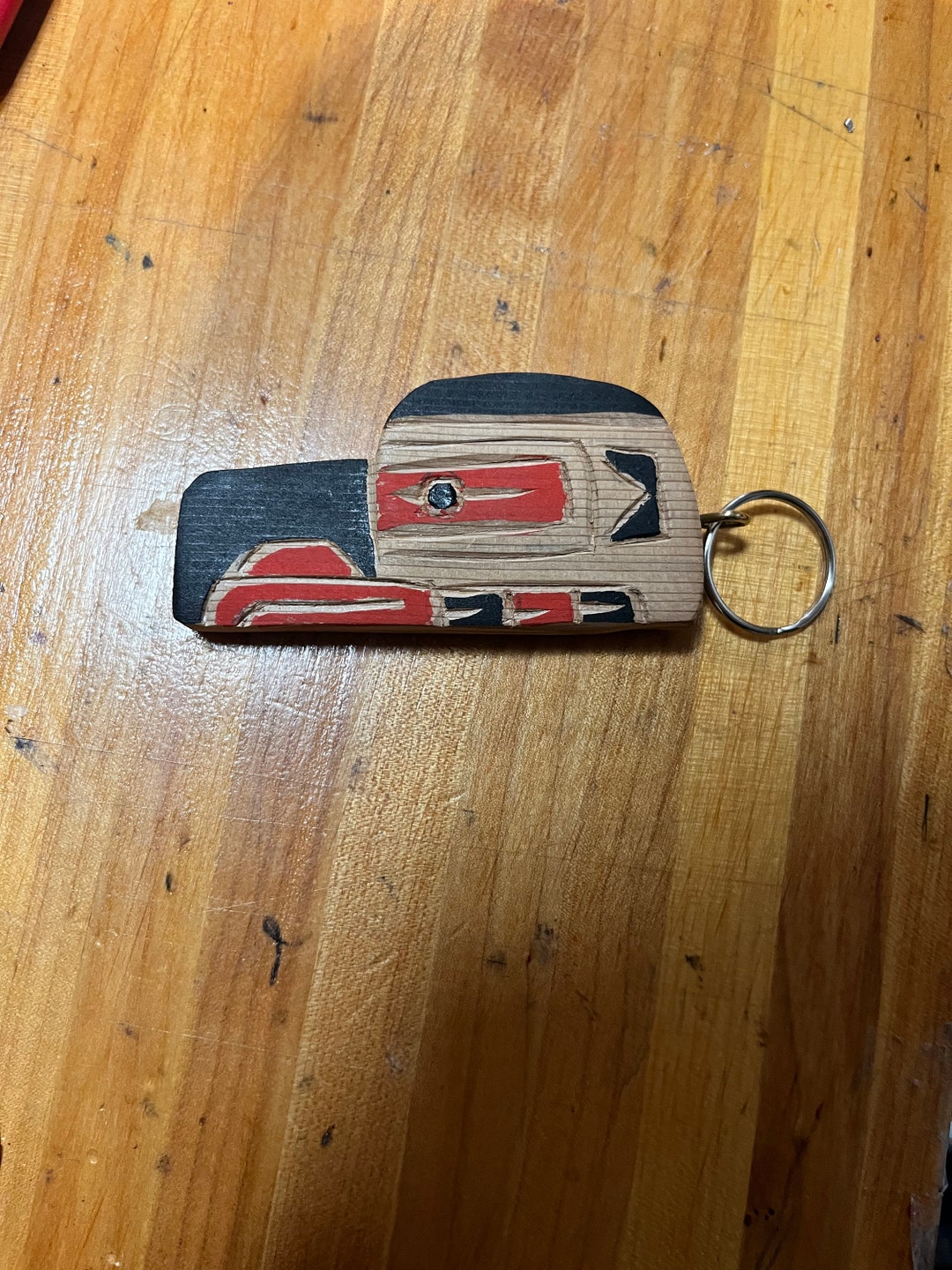 4 Inch Indigenous First Nations Pacific Northwest Coast Raven Keychain ...