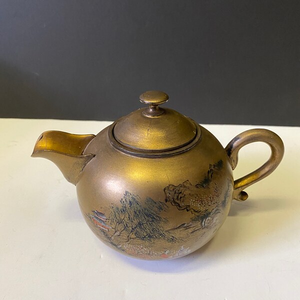 Antique Japanese Teapot - Etsy
