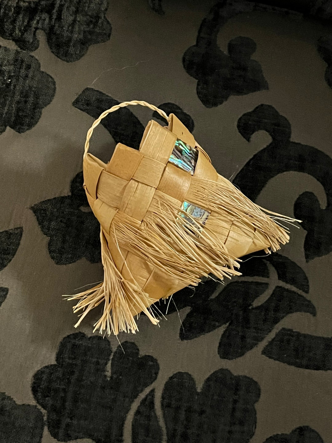 4 X 3 Inch Canadian Indigenous First Nations Cedar Bark Basket With ...