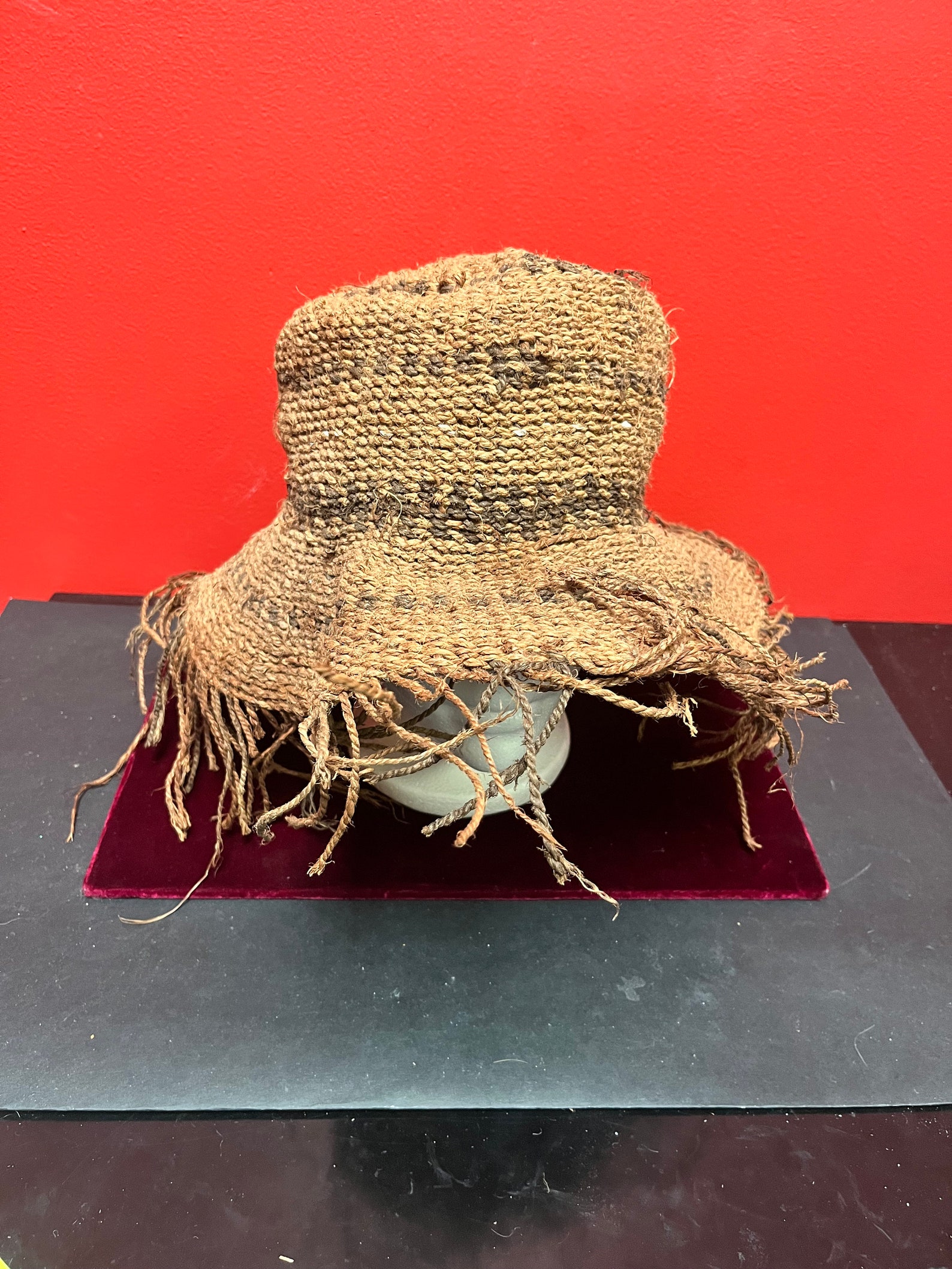 Stunning Rare Indigenous Hand Weaved Hat — Antique Museum Quality - Etsy