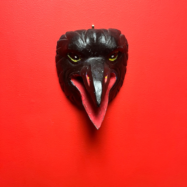Crow Mask - Etsy