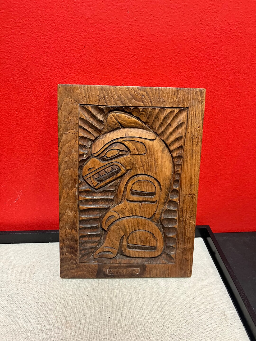 Lovely 10 X 7 Indigenous First Nations Pacific Northwest Coast Cedar ...