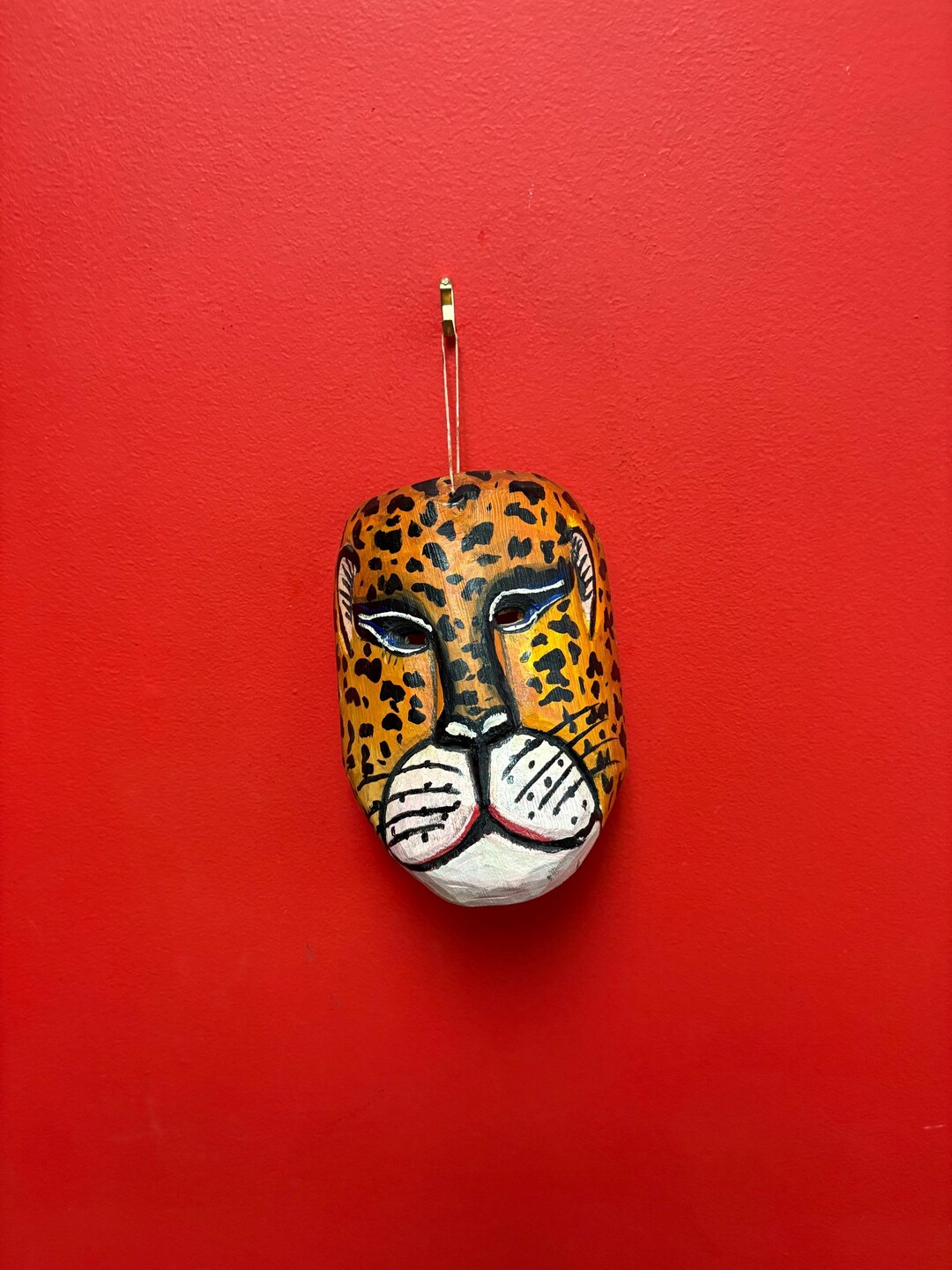 Very Cool Asian Wood Animal Mask — 7 Inches Long and so Much Character ...