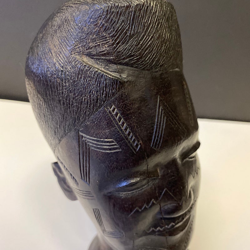 African Ebony Heads - Etsy