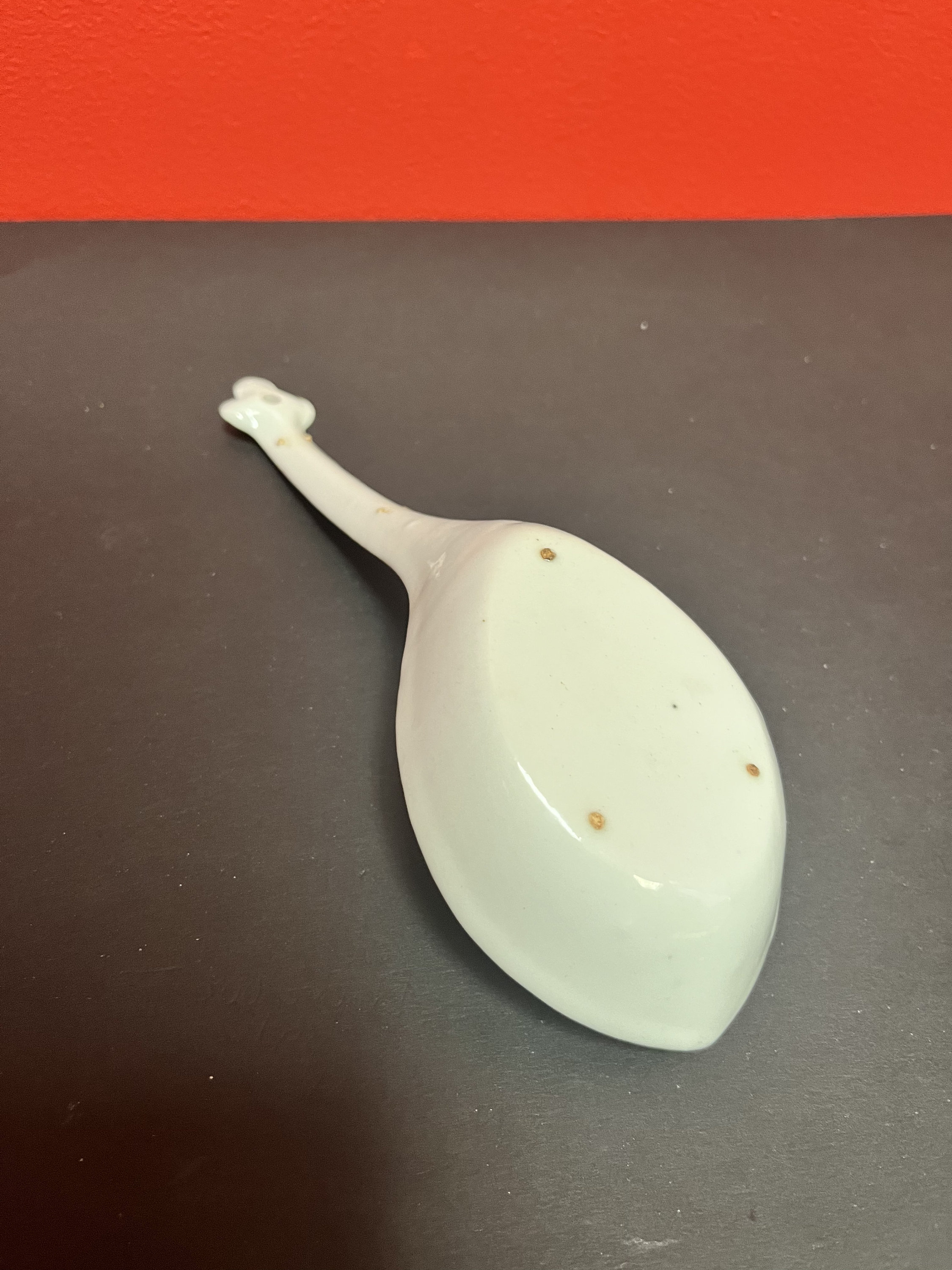 Sgrafitto Chinese Early 1800s Ceremonial Porcelain Ladle - Etsy