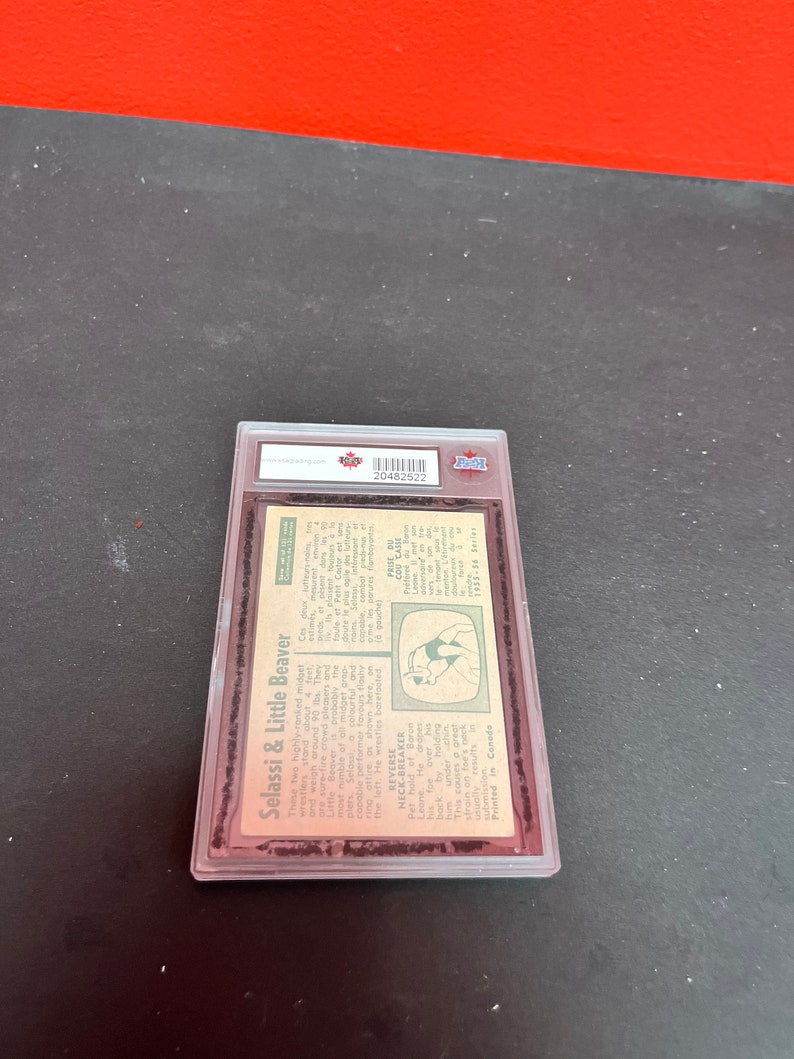 Graded Super Rare 1955 Parkhurst Midget Wrestling Trading Card - Etsy