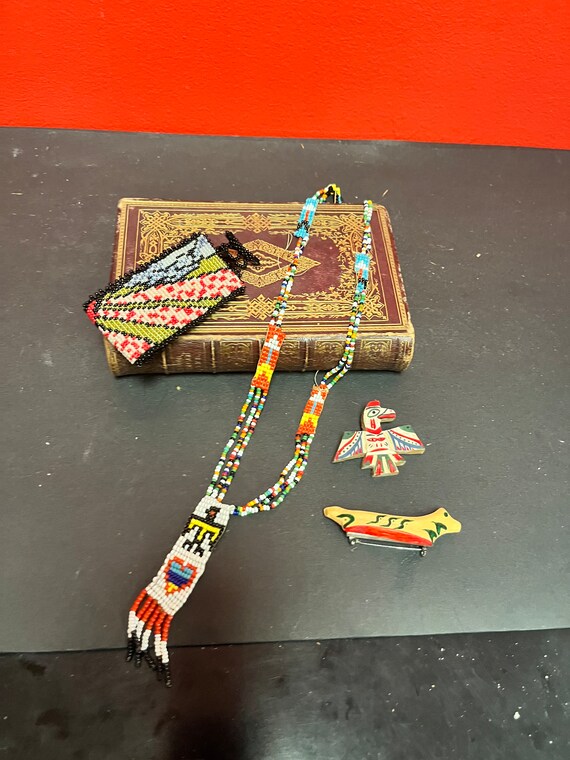 Indigenous first nations Canadian jewellery lot — al… - Gem