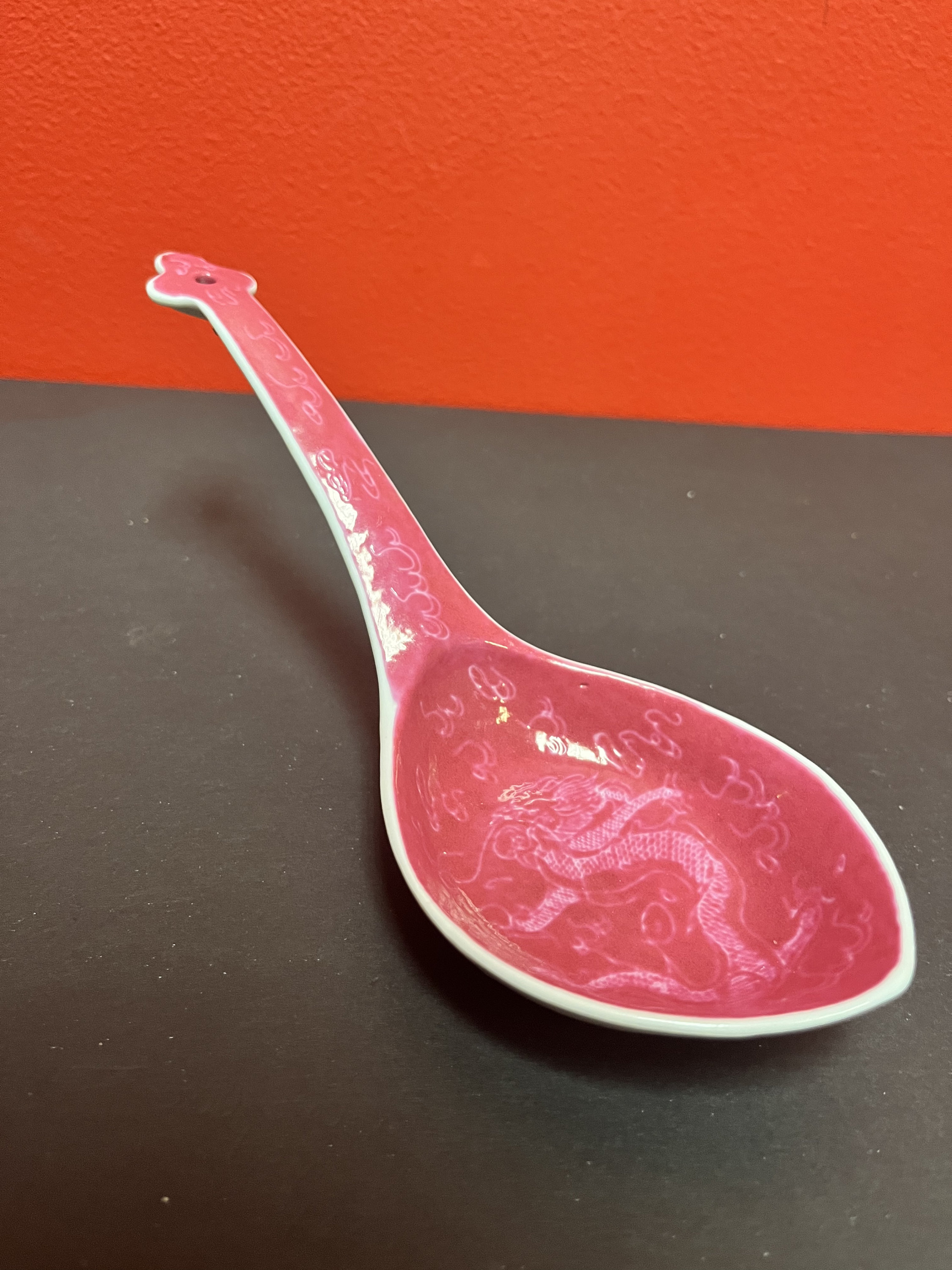 Sgrafitto Chinese Early 1800s Ceremonial Porcelain Ladle - Etsy