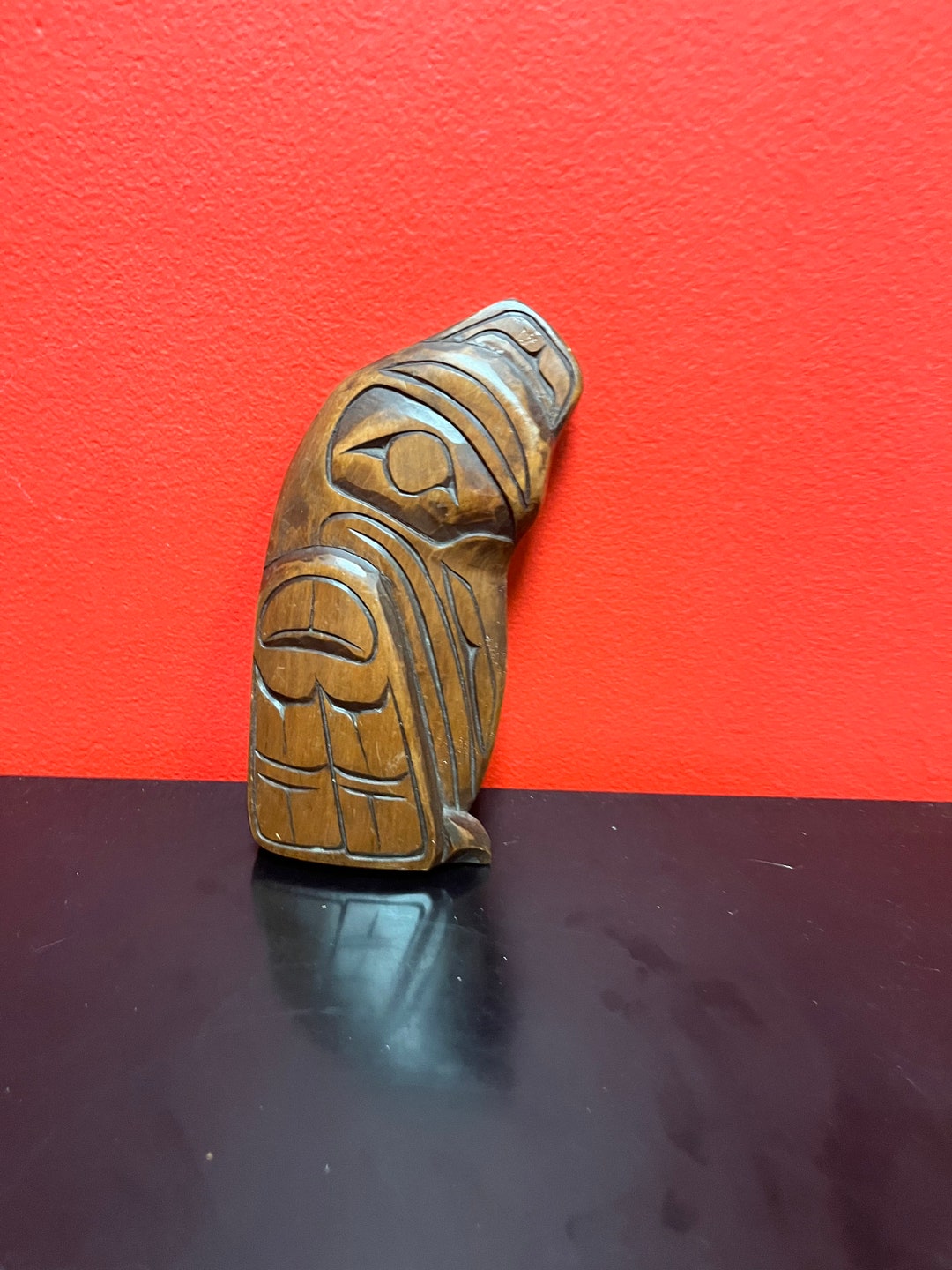 A 7 Inch Beautiful Raven by Joe Becker Indigenous First - Etsy