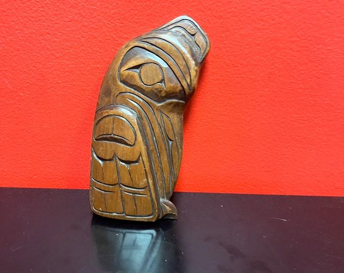 A 7 Inch Beautiful Raven by Joe Becker Indigenous First Nations ...