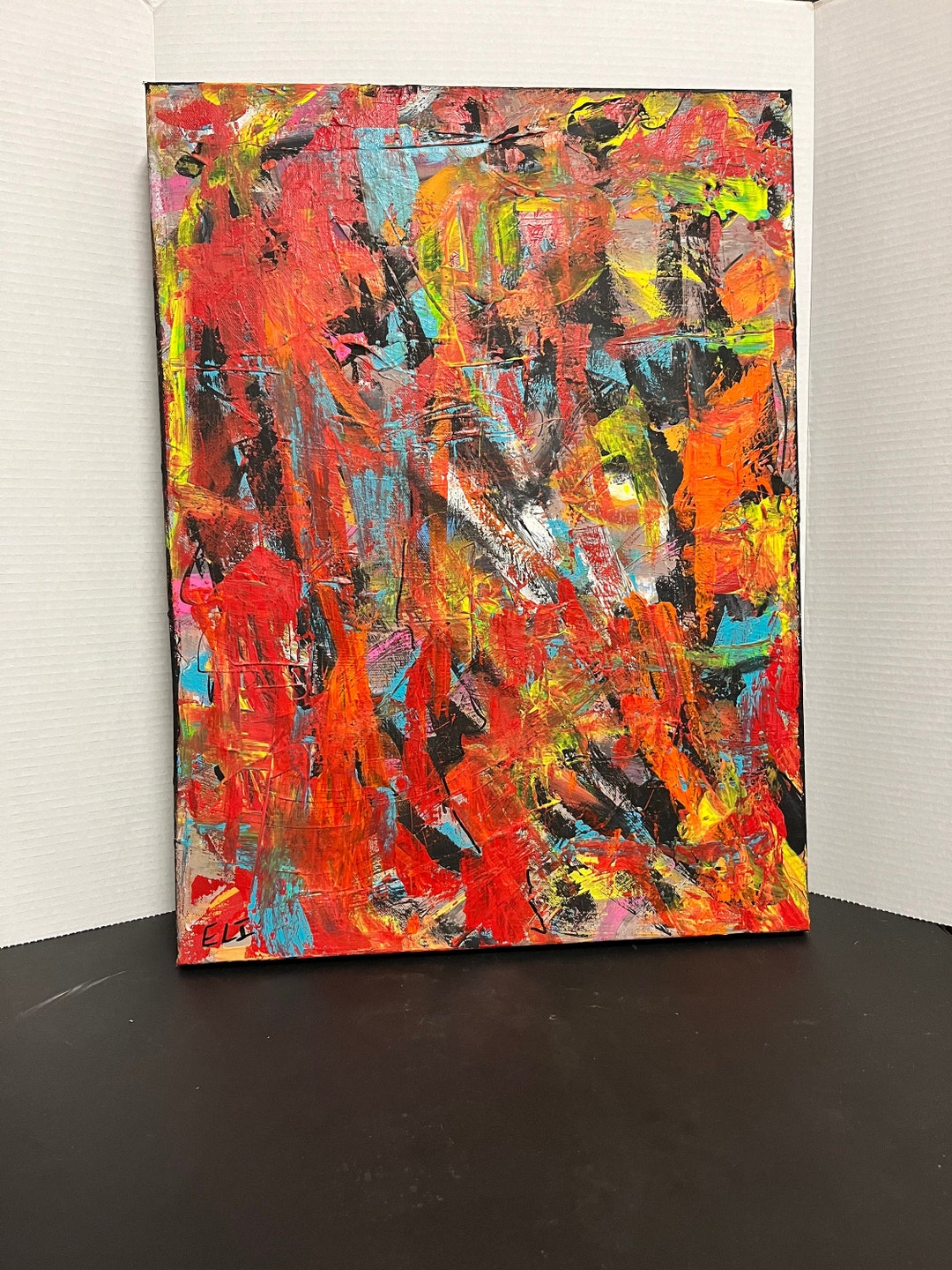 High Quality Fabulous Visually Impaired Artist Eli St. John Original ...