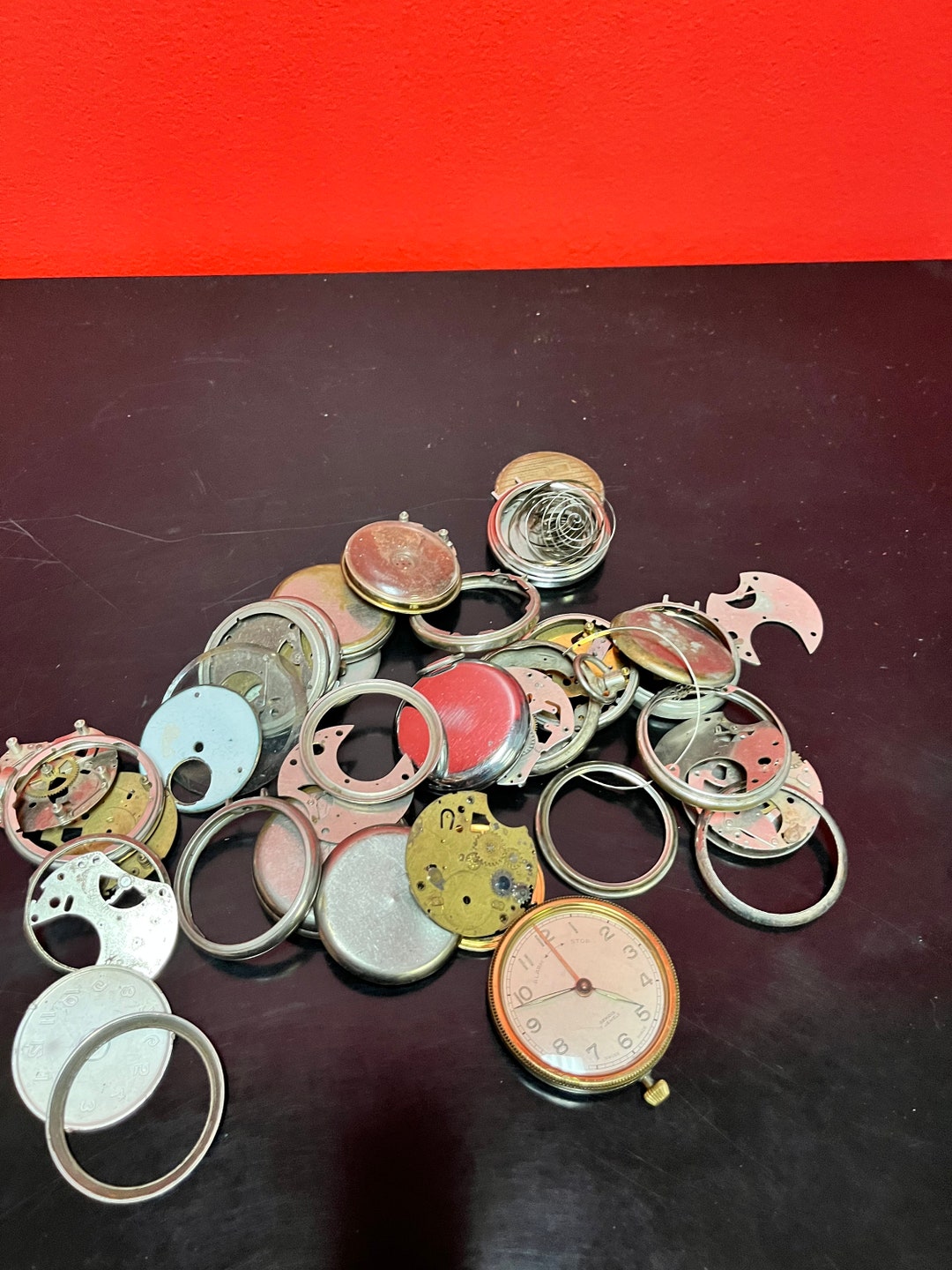 Massive Job Lot Watch Pieces and Parts— as is — Great Price - Etsy