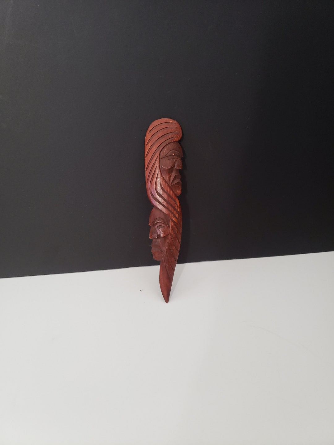 Signed First Nations Carved Letter Opener - Etsy