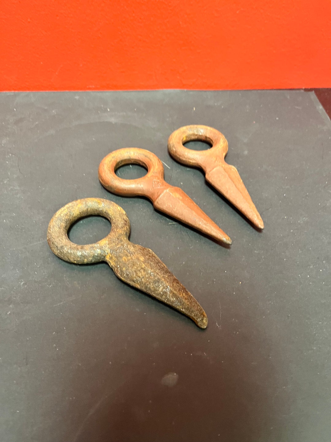 A Group of 3 5 Inch Logging Boom Spikes From Vancouver Island Wonderful ...