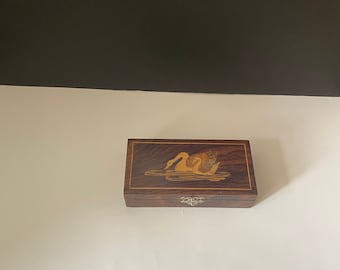 Swan Box - Etsy