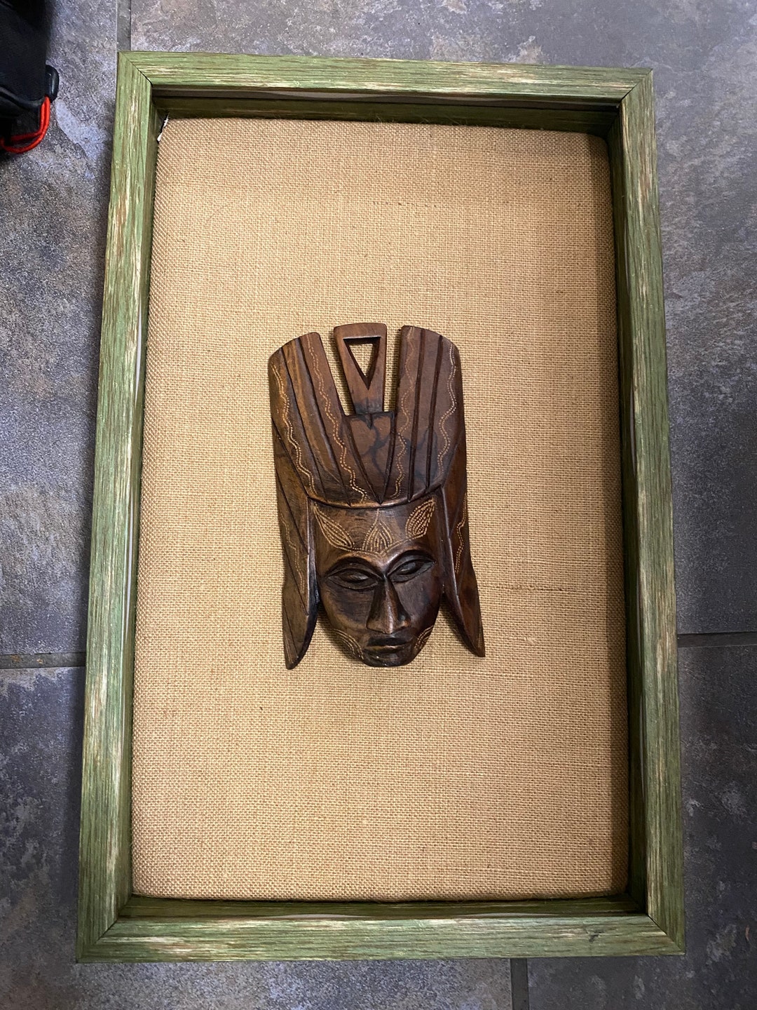 8 Inch Signed Kenyan Mask - Etsy