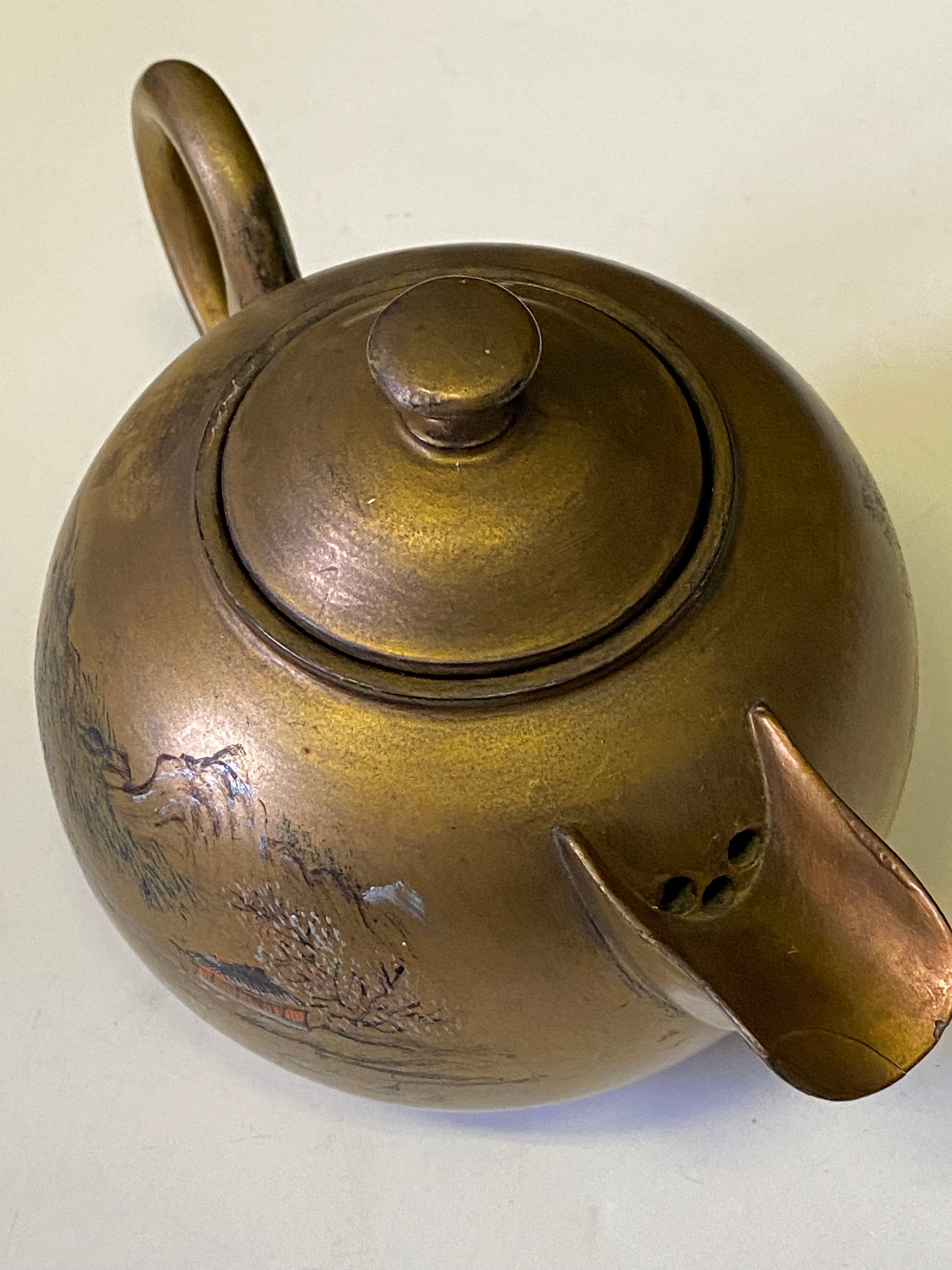 A Super Stunning Antique Japanese Hand-painted Teapot 6 | Etsy