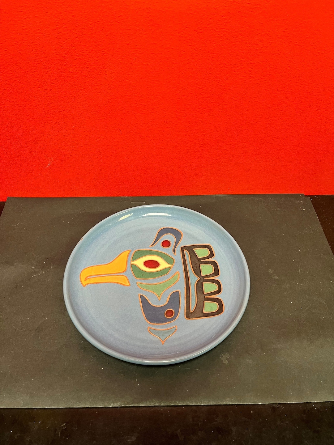 11 Inch Indigenous Pottery Signed Plate Canadian Beauty - Etsy