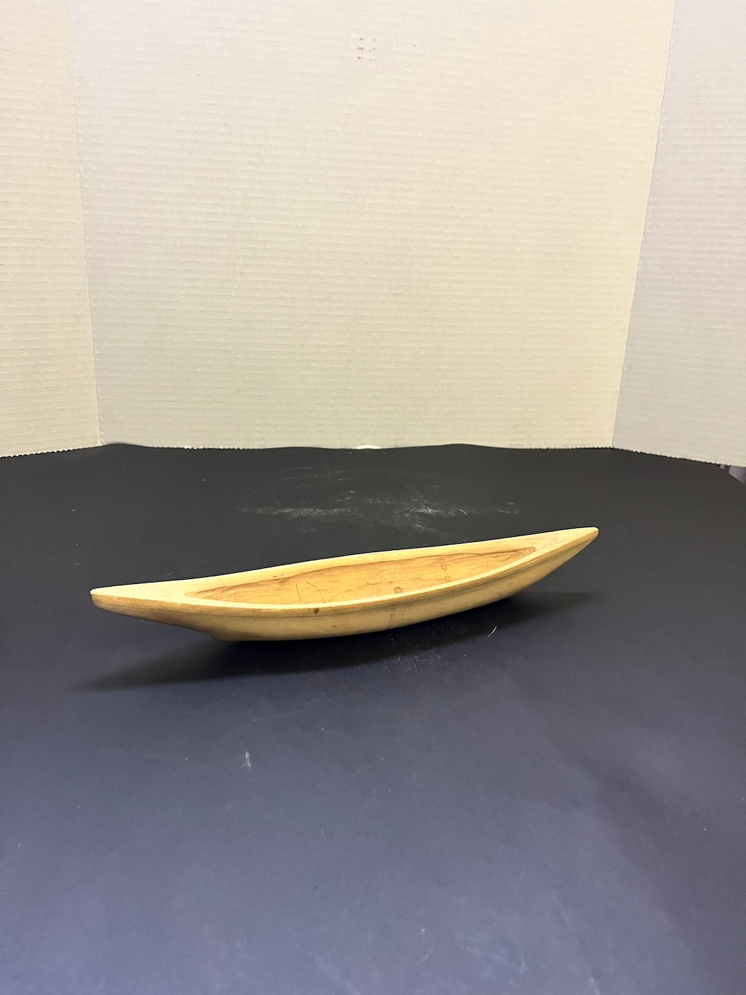 11 Inch Indigenous Cedar Canoe Simple and Elegant Piece of - Etsy