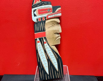 Lovely 10 X 7 Indigenous First Nations Pacific Northwest Coast Cedar ...