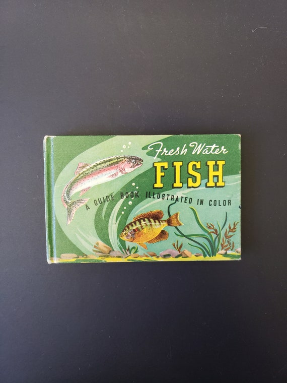Vintage Fresh Water Fish Book - Etsy