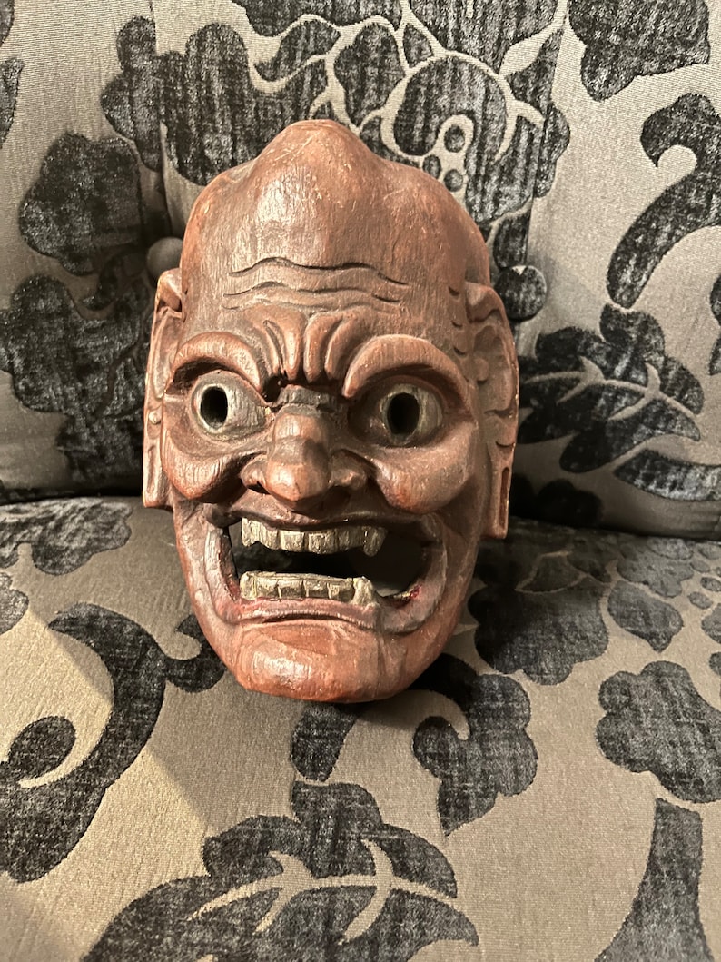 7 Inch Southern Indian Kerala Ceremonial Antique Mask - Etsy