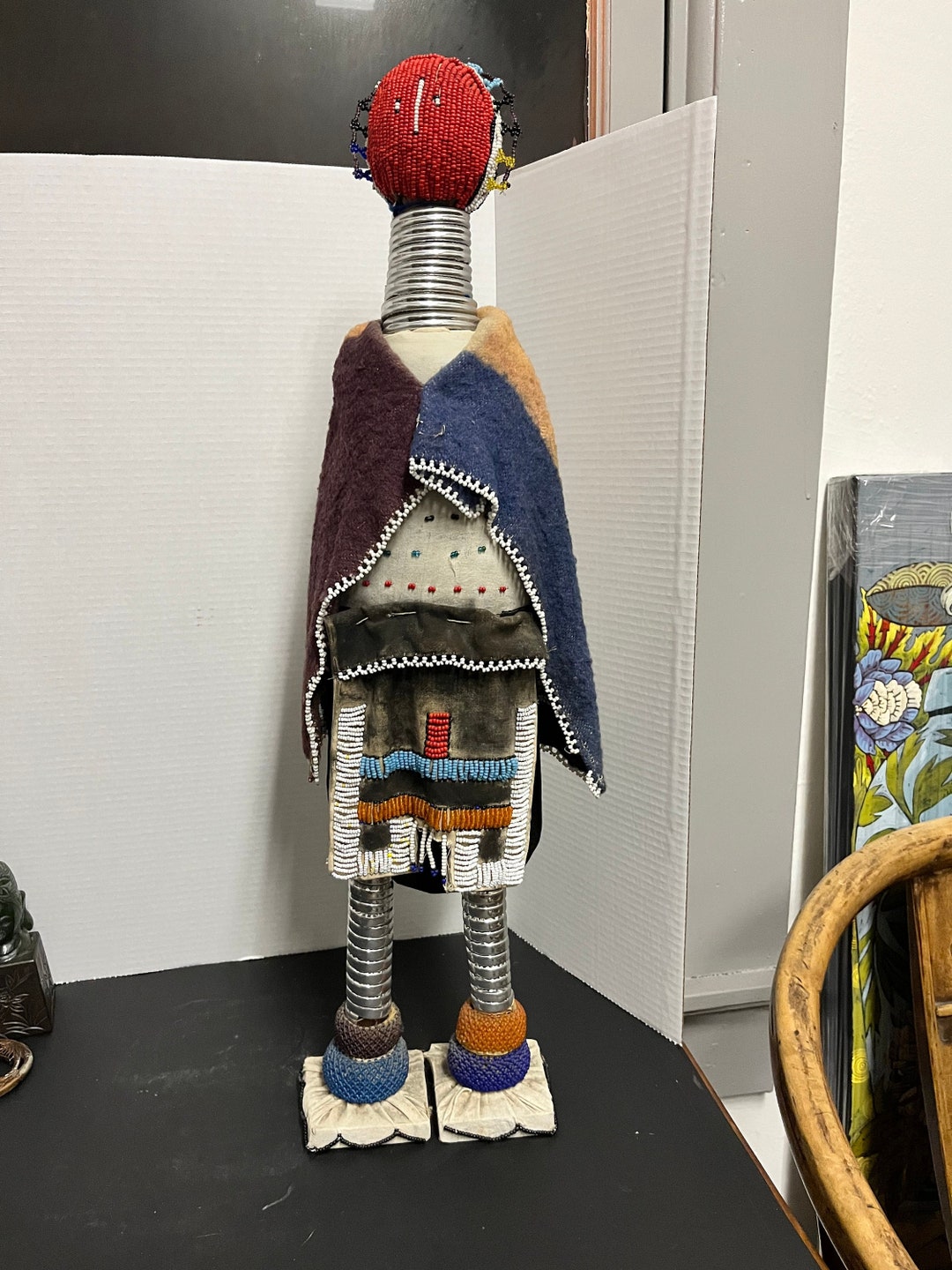 26 Inch African Upcycled 1960’s Cool Voodoo Statue — Very Cool - Etsy