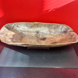 Indigenous First Nations Haida Authentic 1820s 23 X 10 Ceremonial Bowl ...