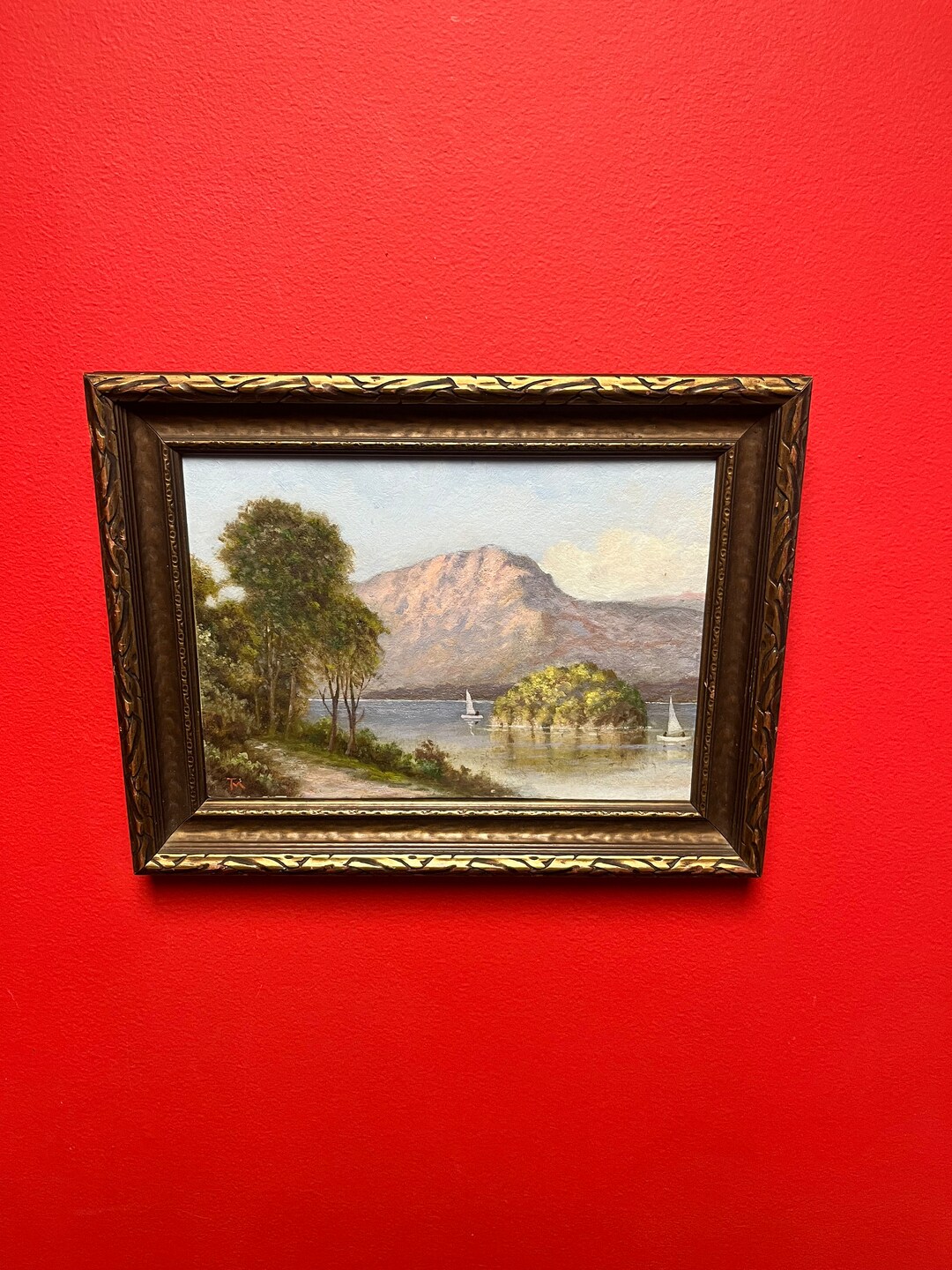 A Thomas Mayne 1856 1944 Vancouver Artist Scottish Scene 13 X 10 Inches ...