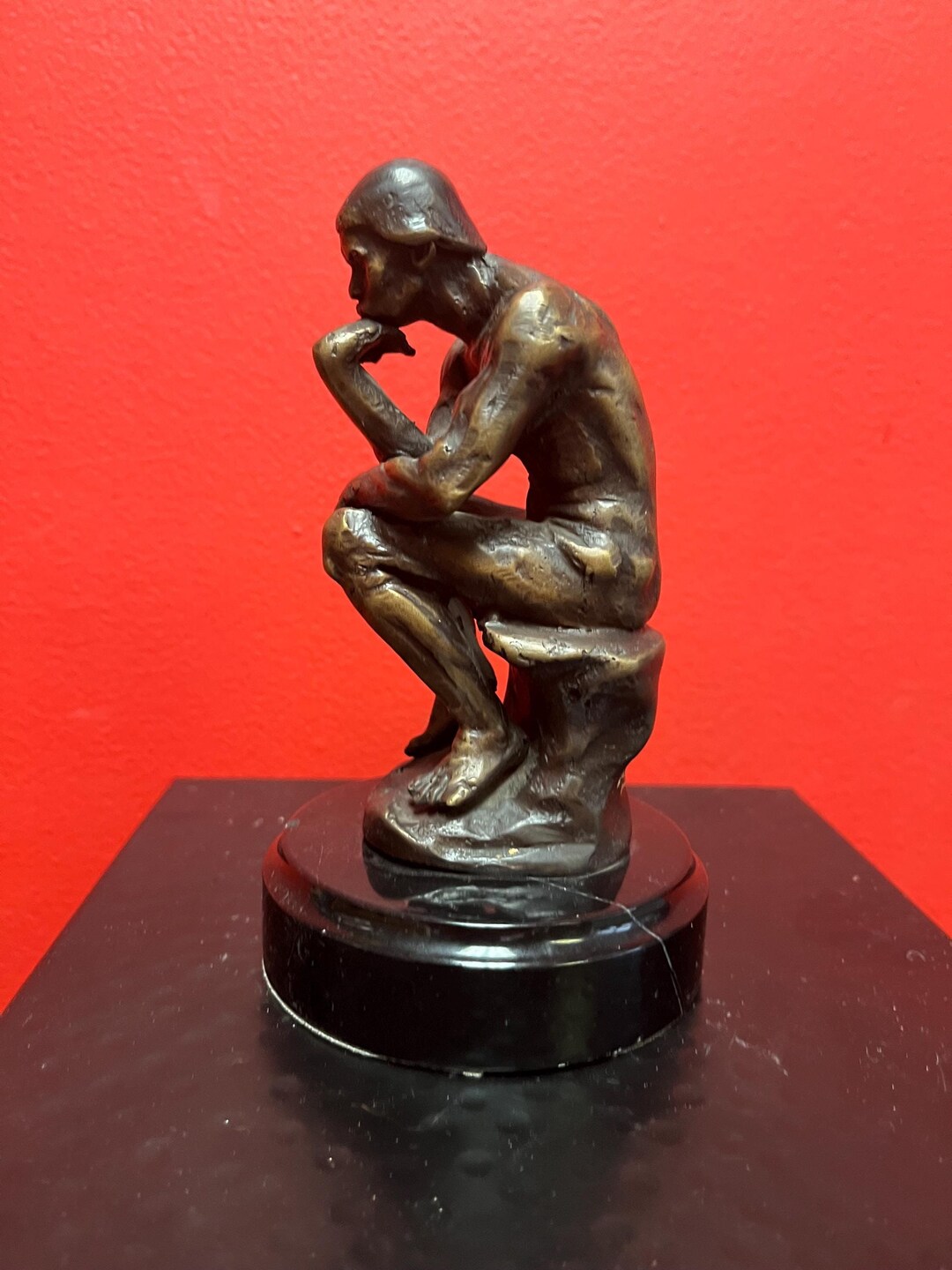 Lovely Older Signed RODIN Limited Edition 6 Inch Tall Bronze of the ...