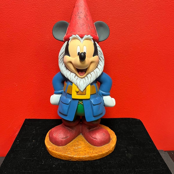 Mickey Mouse Gnome - Etsy