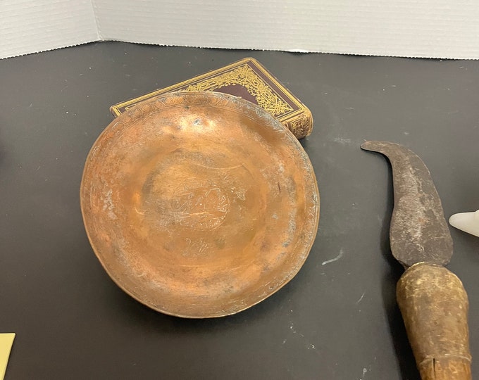 Antique Hammered Copper Chamber Pot, Weathered Metal Planter - Etsy
