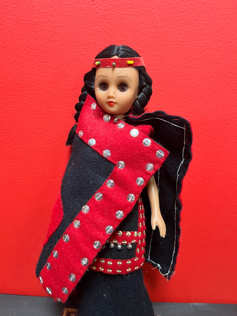14 Inch Haida Fabric Clothed Doll — Indigenous First Nations Historical ...