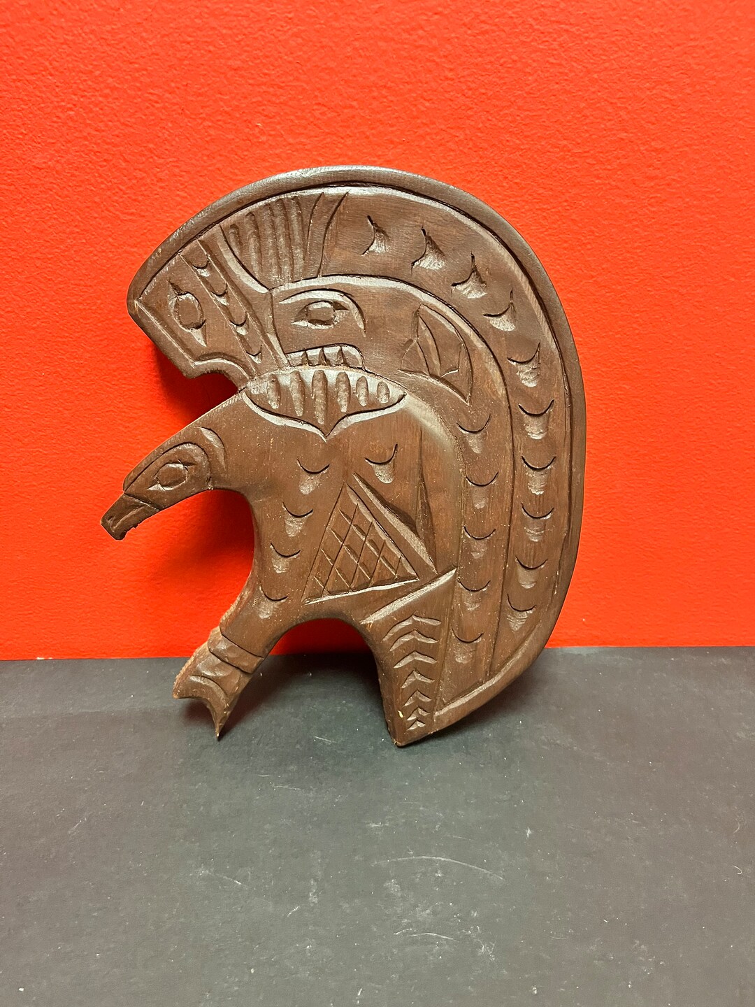 Beautiful 10 Inch Nelson Joseph Eagle Plaque — Indigenous First Nations ...