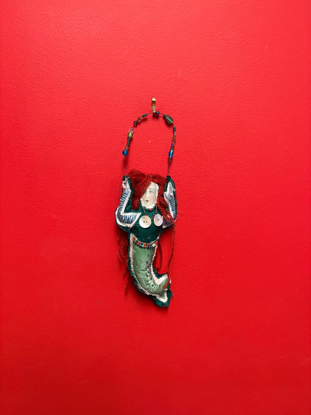 Fabulous Unique Indigenous? Vintage Mermaid - 13 Inches Long With ...