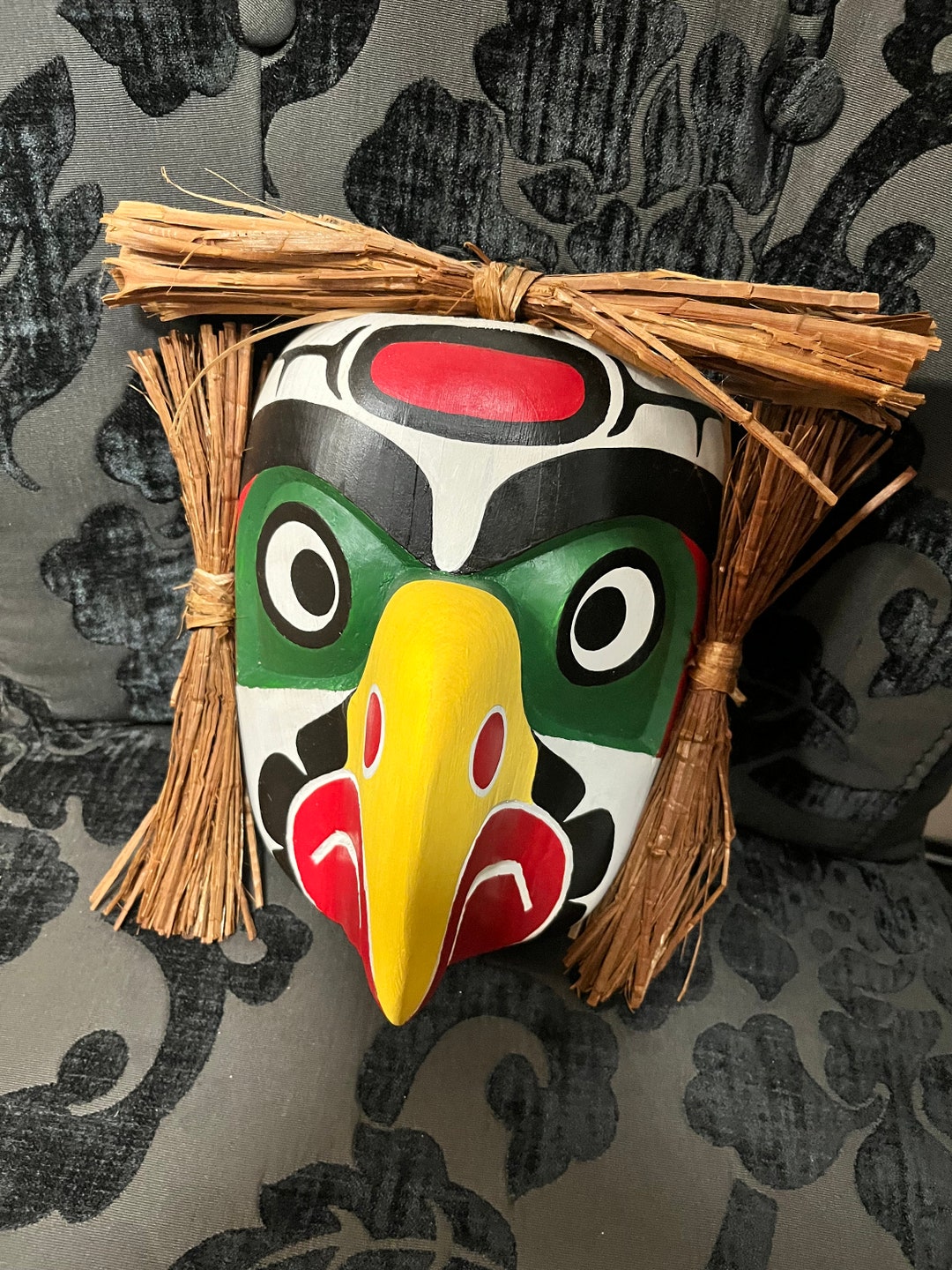 Stunning 7 X 6 Signed Indigenous First Nations Pacific - Etsy