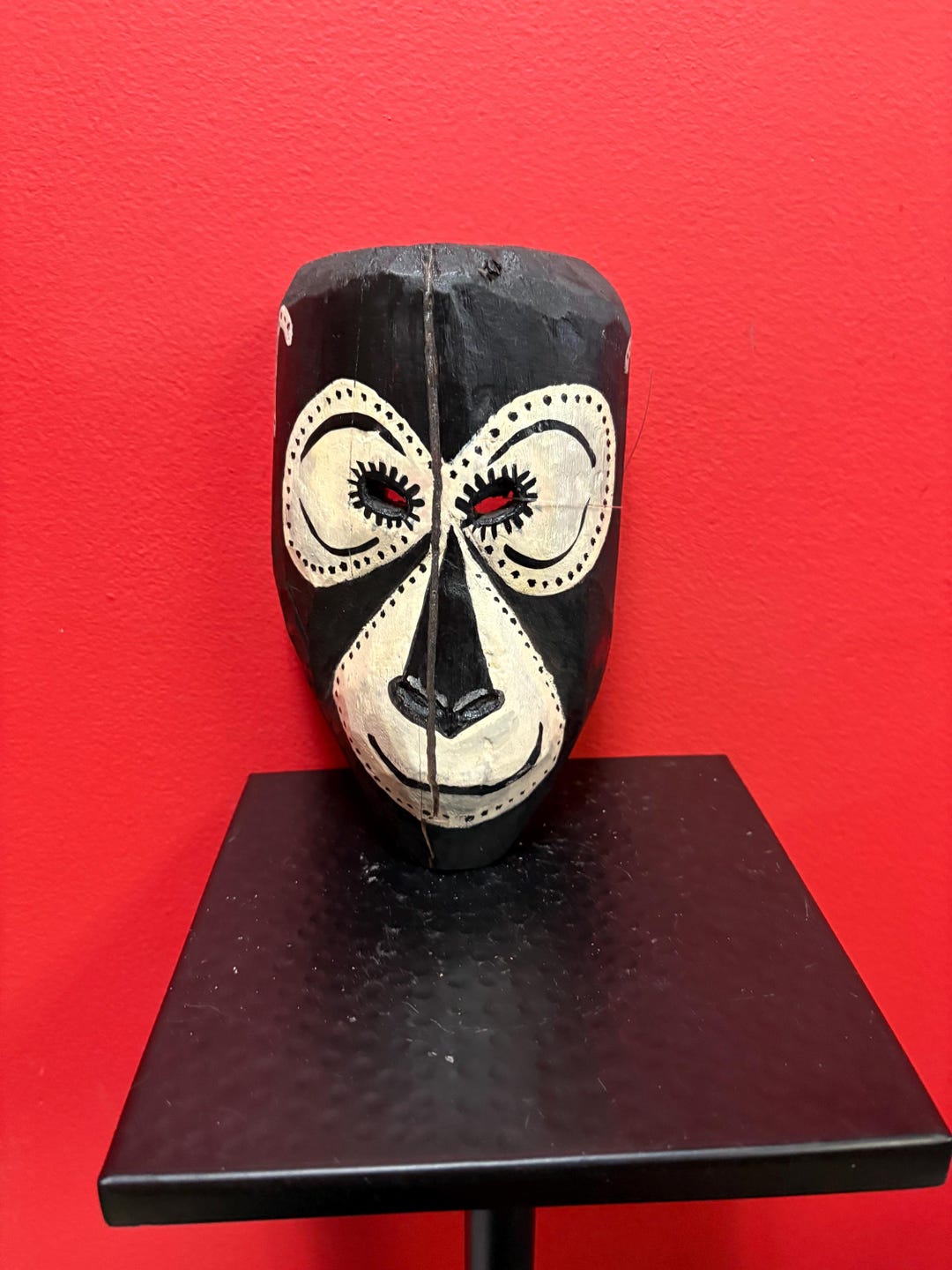 Very Cool Asian Wood Animal Mask — 7 Inches Long and so Much Character ...