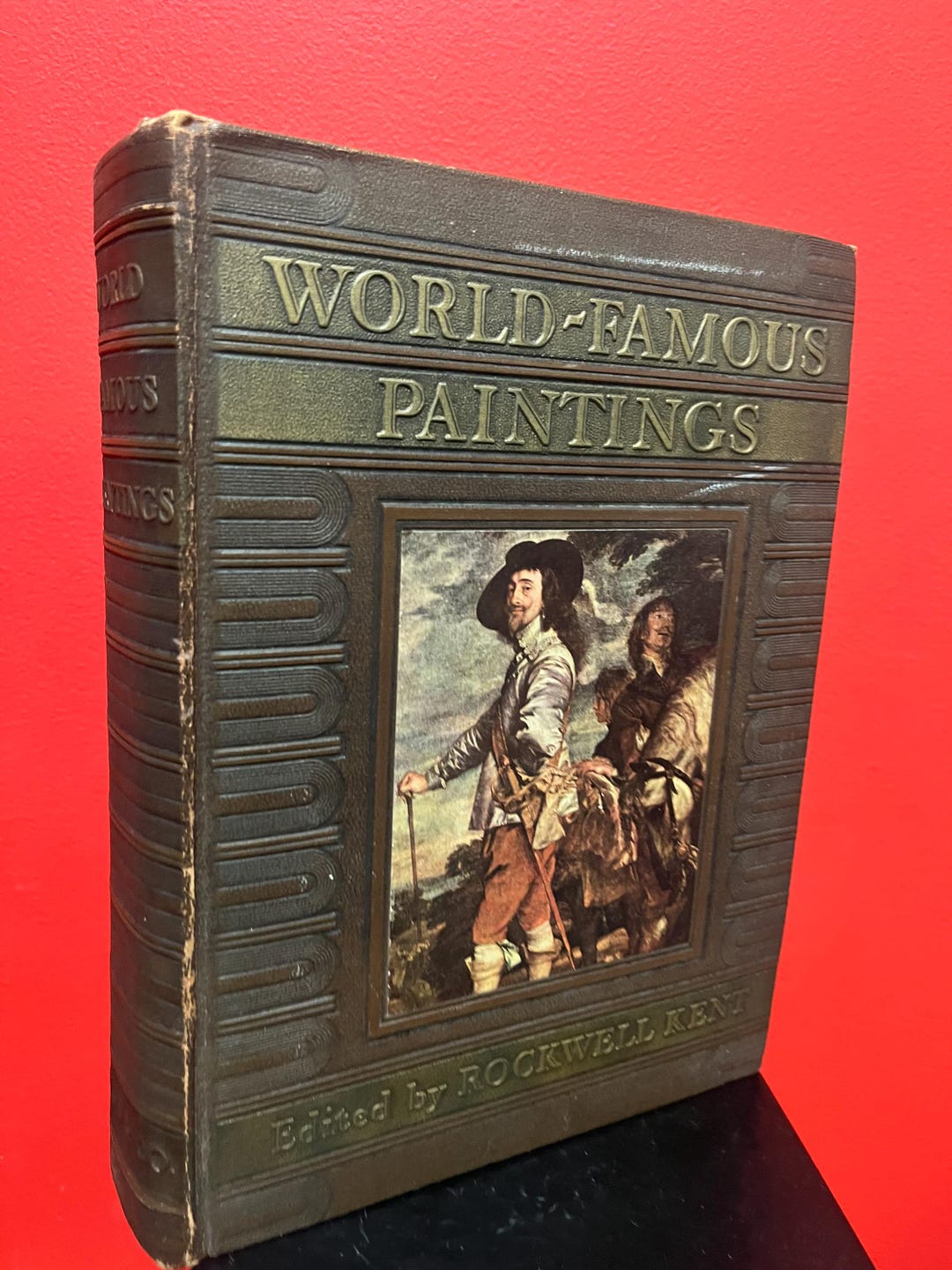 Amazing 1939 World Famous Paintings Book With Hundreds of Pictures ...