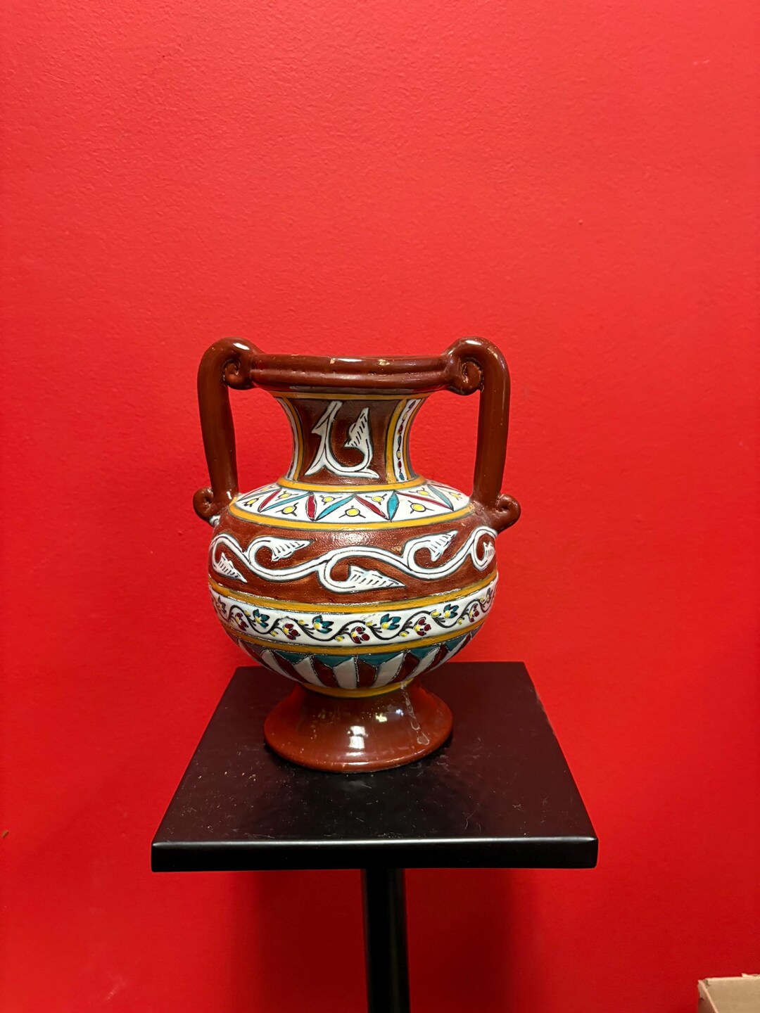 Beautiful African Pottery Vase — 8.5 Inches Tall — Bought in Africa in ...