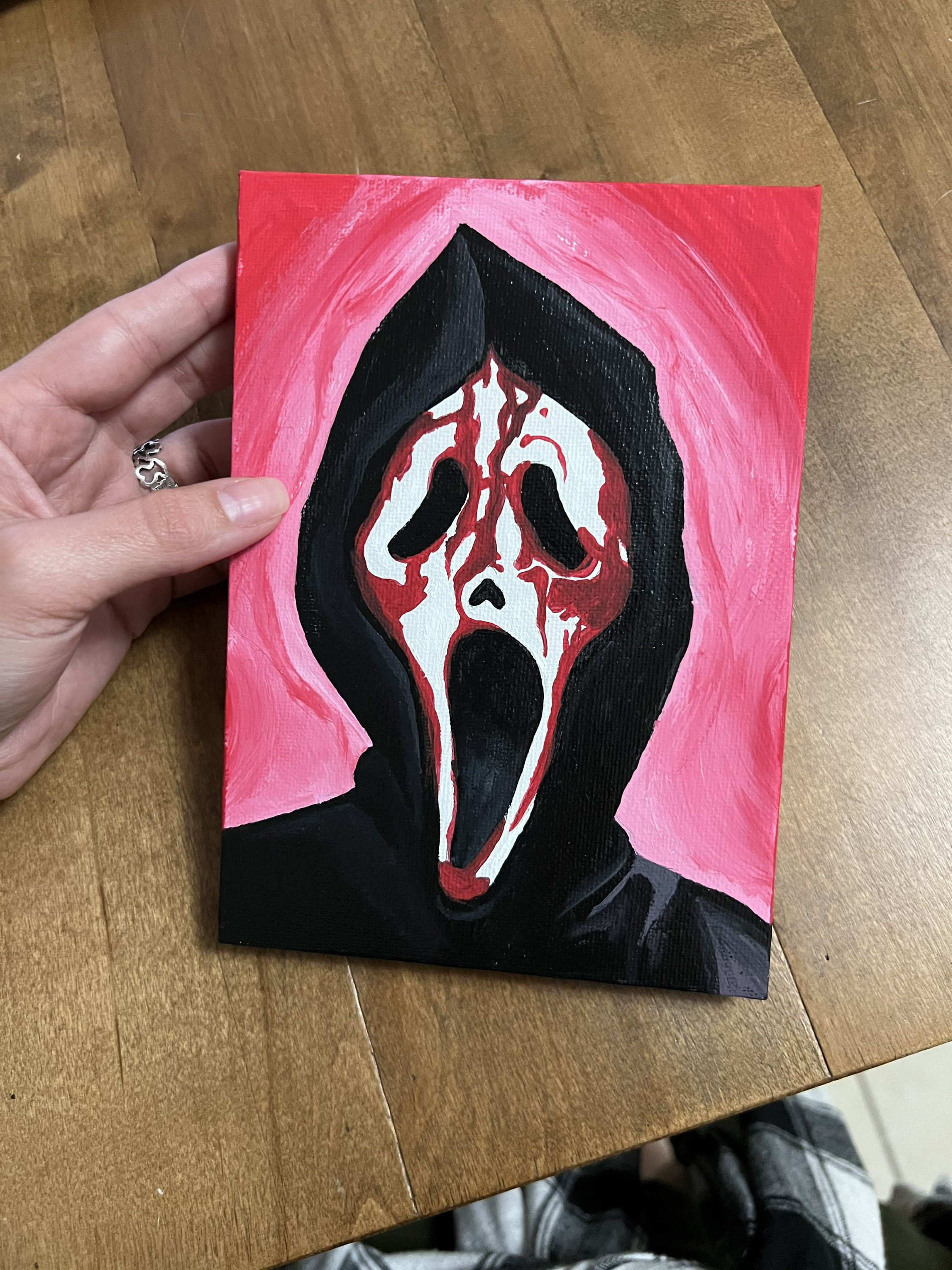 Cute Ghost Face Paint