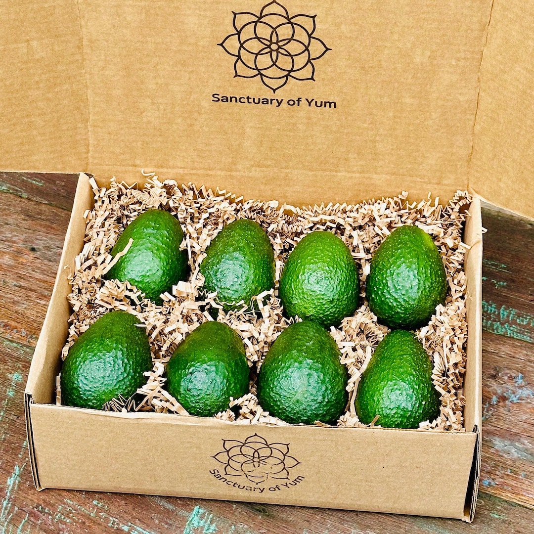 Organic Hass Avocado Fruit Gift Box California Grown - Etsy