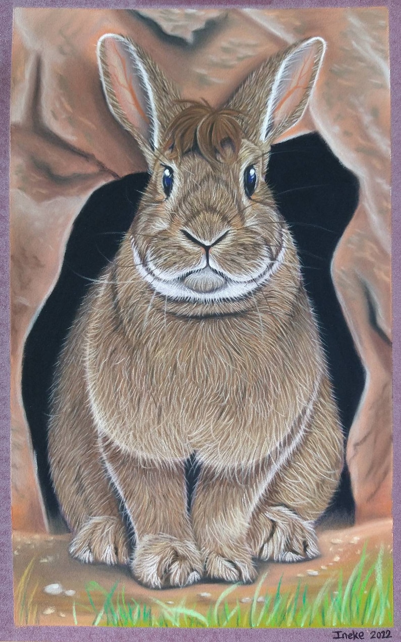 Bigwig Watership Down Geïnspireerd A4 Art Print - Etsy