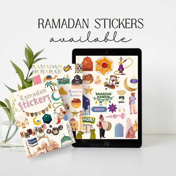 Ramadan Stickers - Etsy