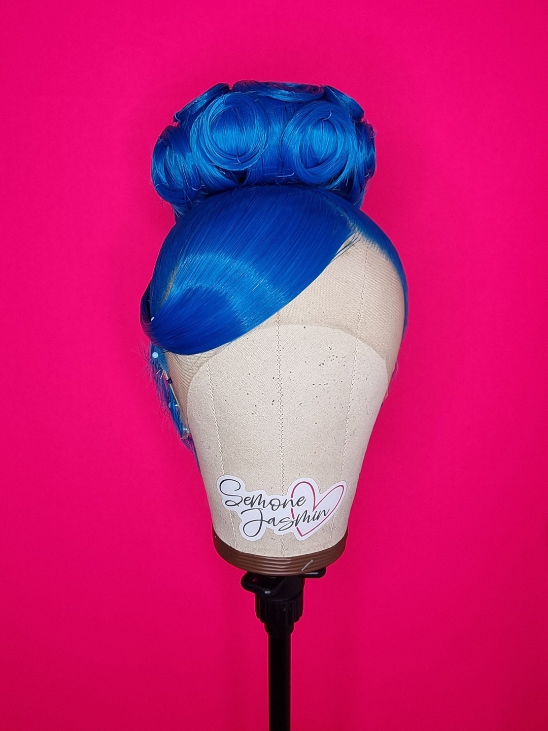 Updo Wig Vintage Wig Drag Queen Synthetic Wigs Styled Wigs Drag Queen Updo 90s Wig