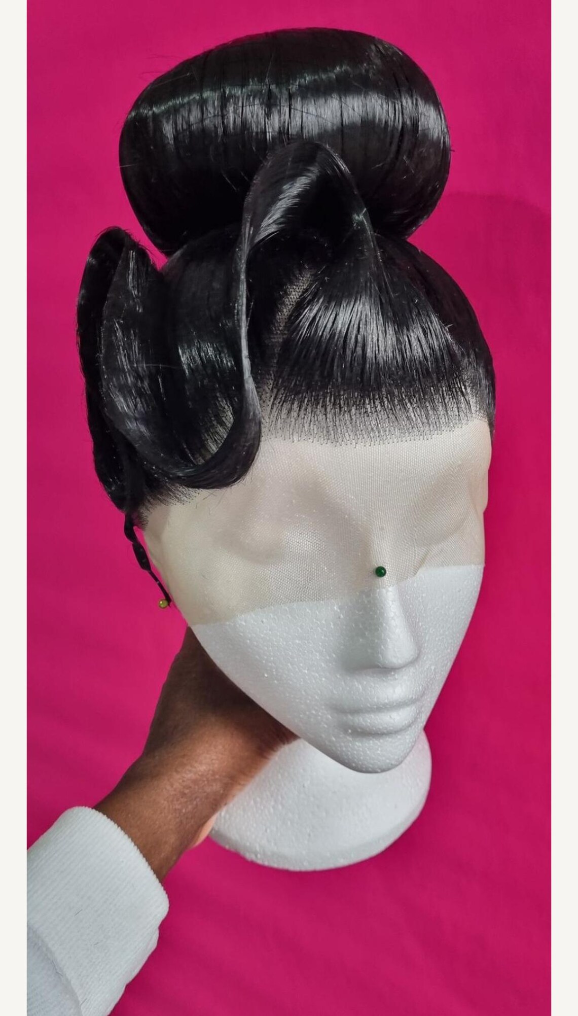 UPDO WIG, Drag Queen Synthetic Wigs, Styled Wigs, Drag Queen Updo, 90s ...